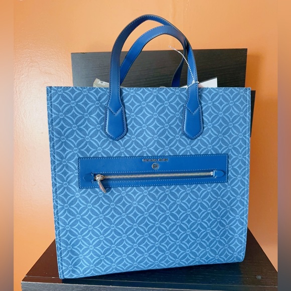 MICHAEL Michael Kors | Bags | Michael Kors Kempner Tote Bag Jacquard ...